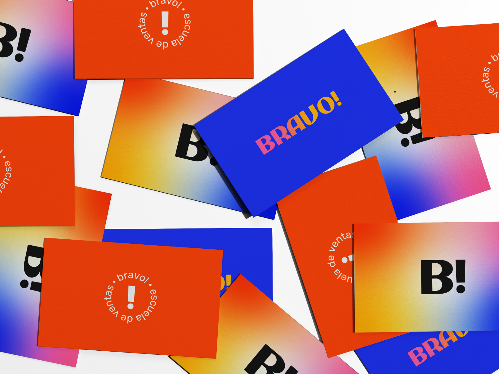Bravo! Business cards by Rocio Elbaum on Dribbble