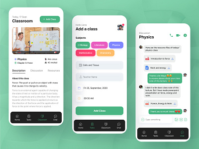 Task Management App Design | Study Management App | Online Class by ...