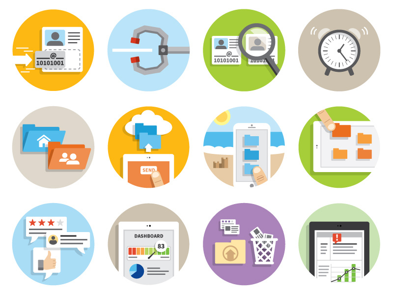 On-Site Icons 1 by Heath O'Campo on Dribbble