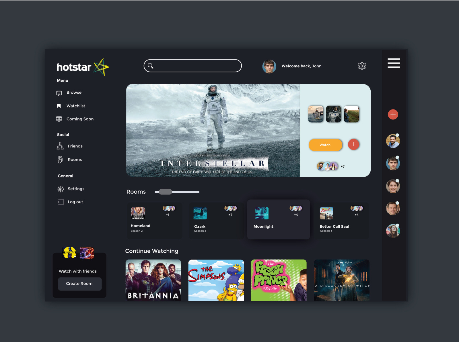 Loading Menu screen concept for a streaming app by Aditya Sharma on ...