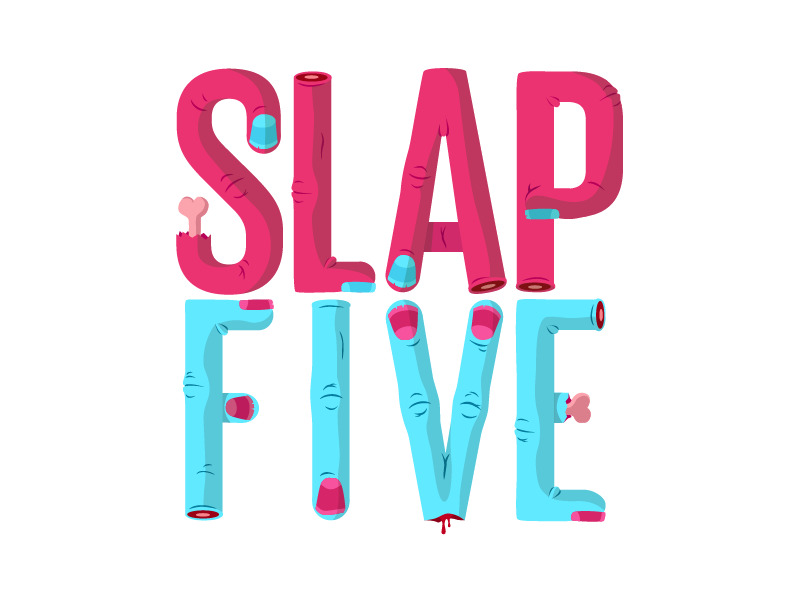 Slap Five Title by Sean Martin on Dribbble