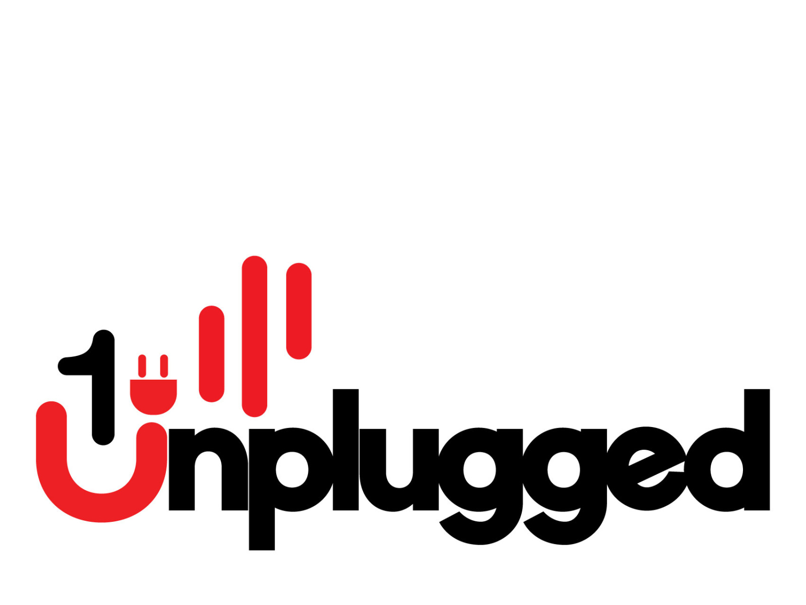 Unplugged Logo Design by David Awokoya on Dribbble