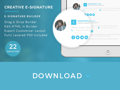 E-Signature HTML With Drag And Drop Builder by Micromove on Dribbble