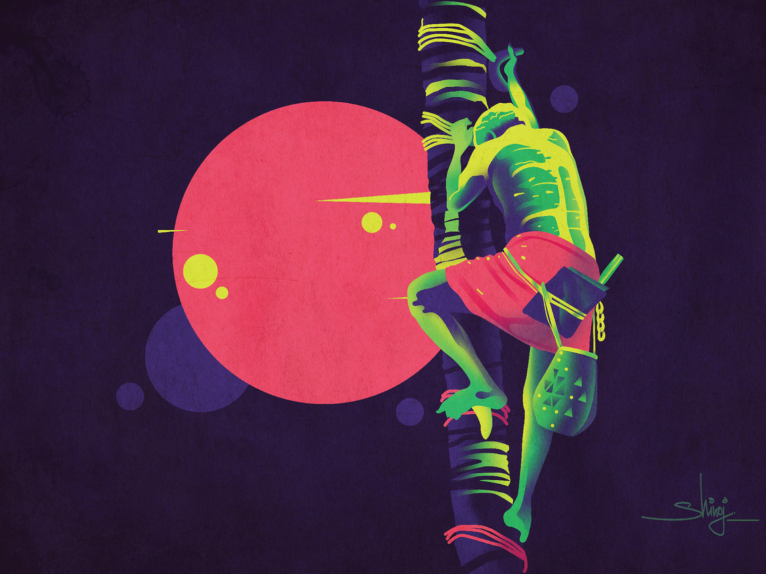 Toddy Tapper by Shinoj Padmanabhan on Dribbble