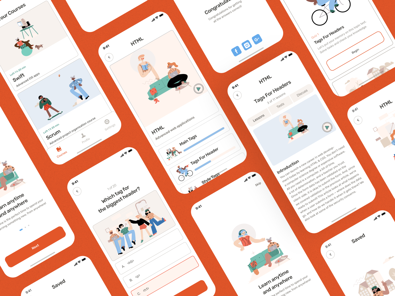 Edutech App UI Design by Sheikh Ayshi on Dribbble