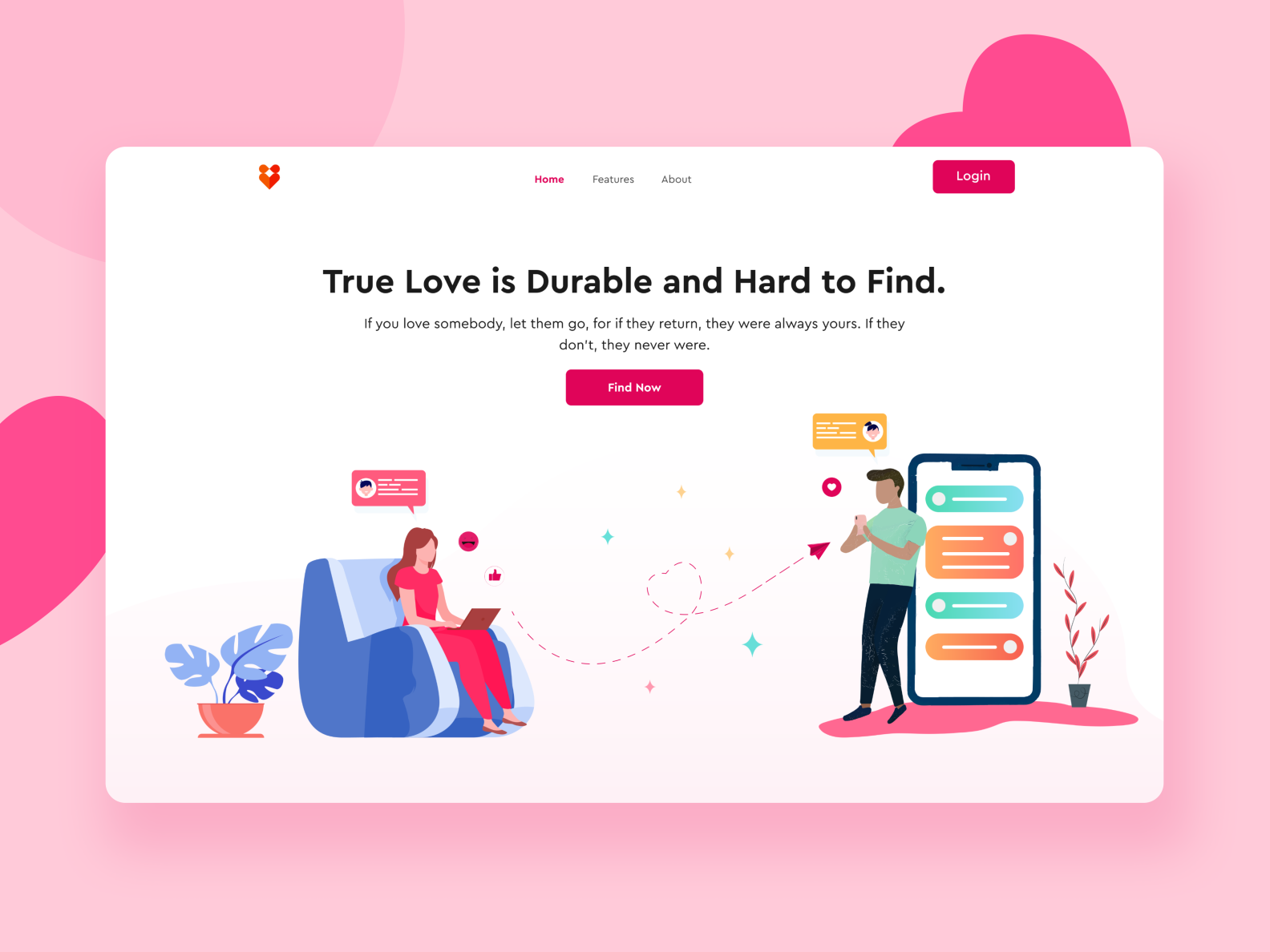Dating Header Exploration by Md Abadul Biswas 🔥 on Dribbble