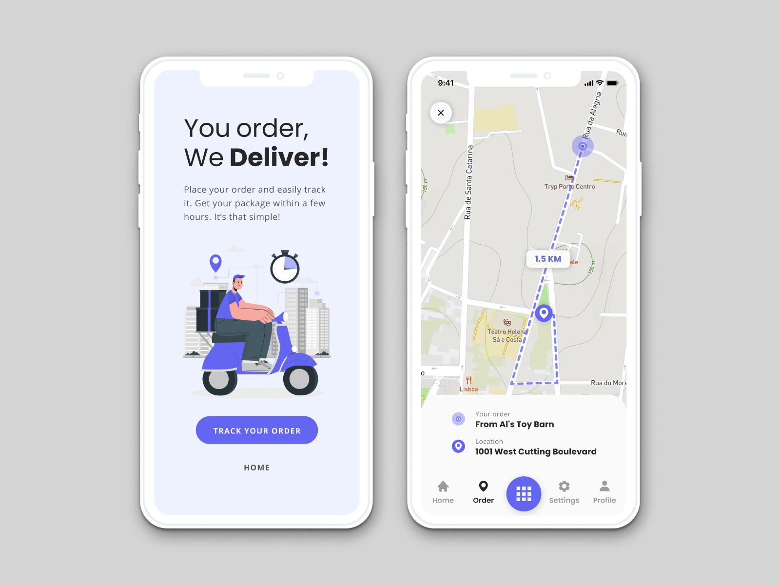 Location Tracker by José Alves on Dribbble