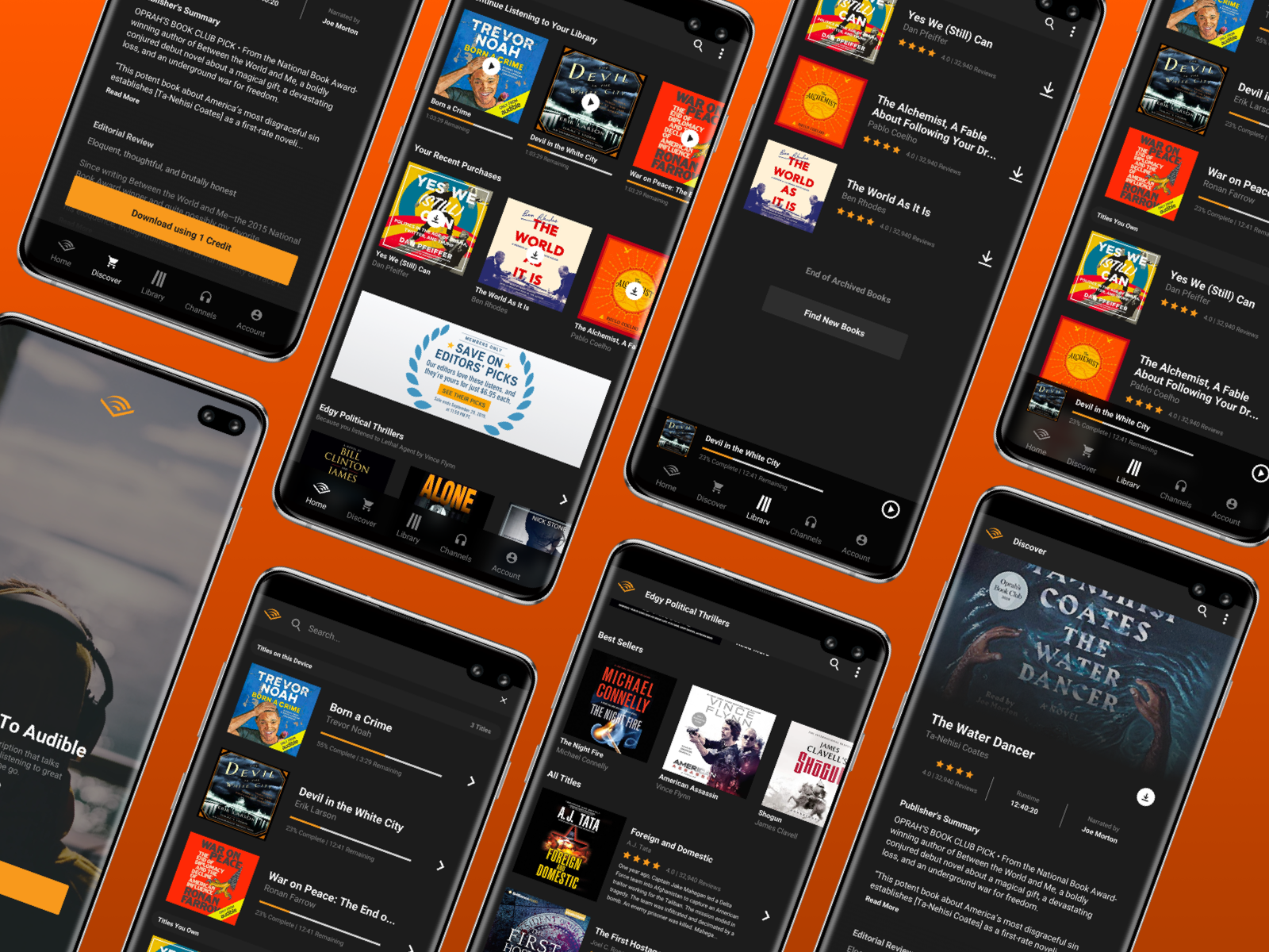 Audible Redesign by Alex Benson on Dribbble