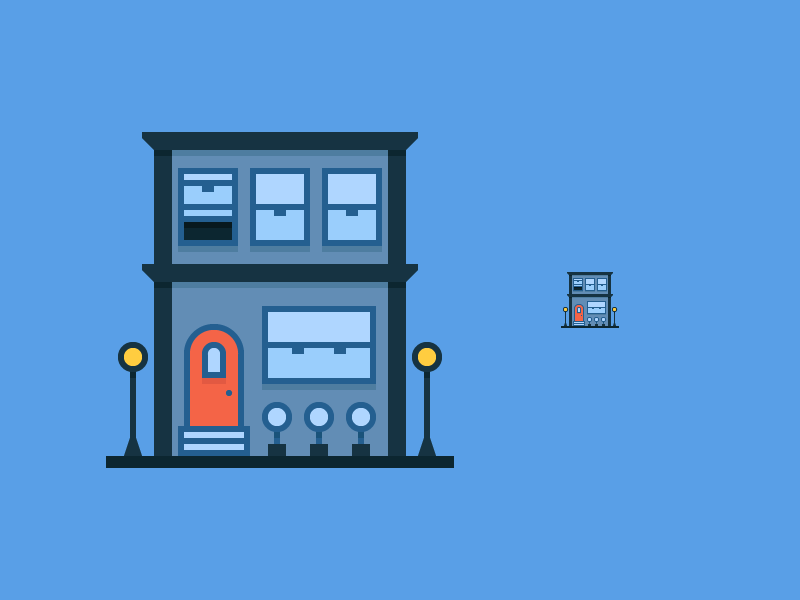 Home Icon by Kyle Arbuckle on Dribbble