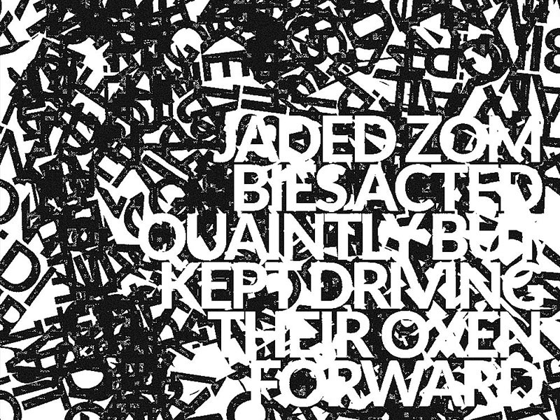 Typography Experiments by Nick on Dribbble