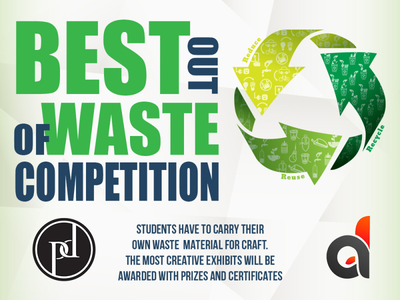 Best Out of Waste Banner by Deepak Goyal on Dribbble