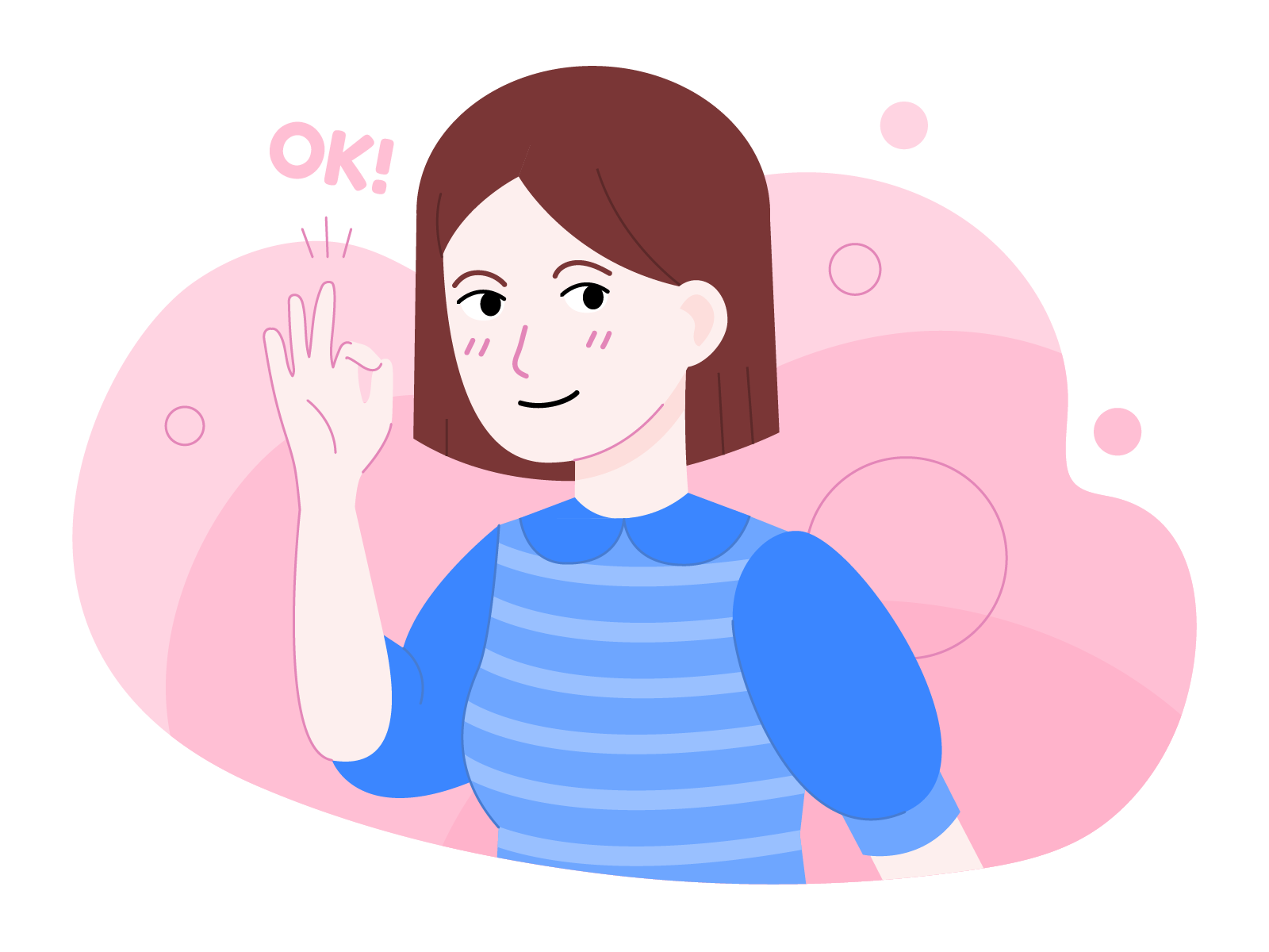 It's okay illustration by Ginger_Eugene on Dribbble
