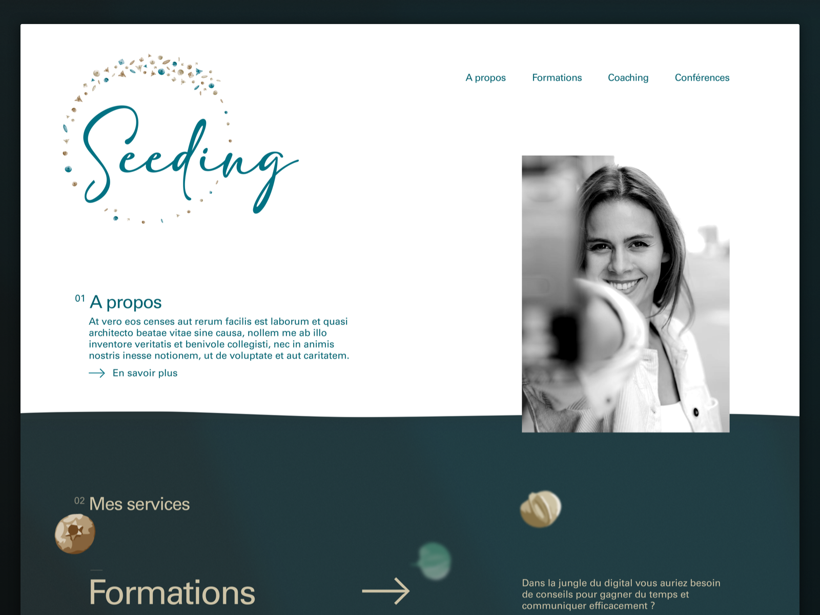 Seeding header by Ergopix Studio on Dribbble