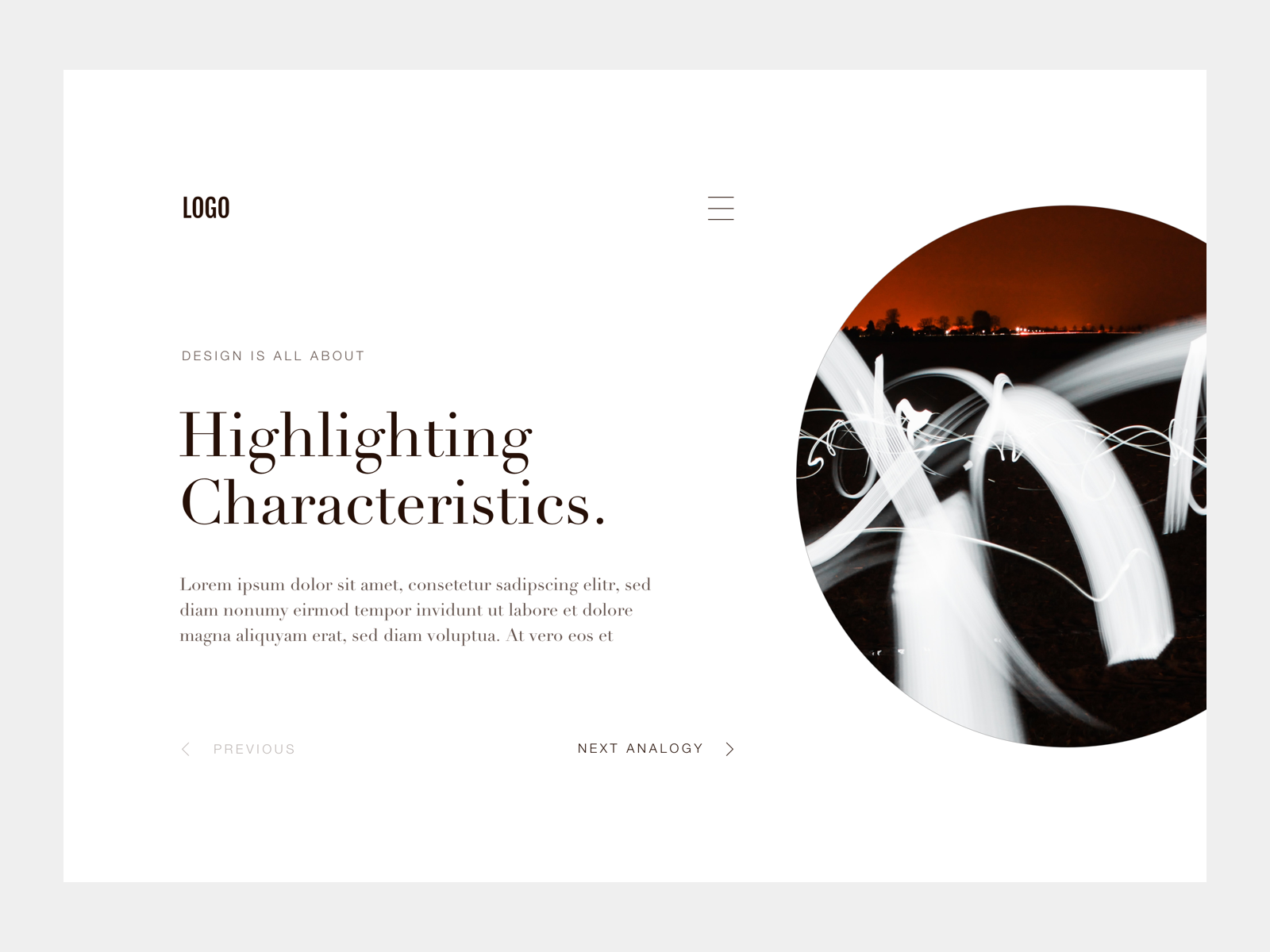 Blog Detail Page "Characteristics" - Design Exploration #04 by Raphael ...