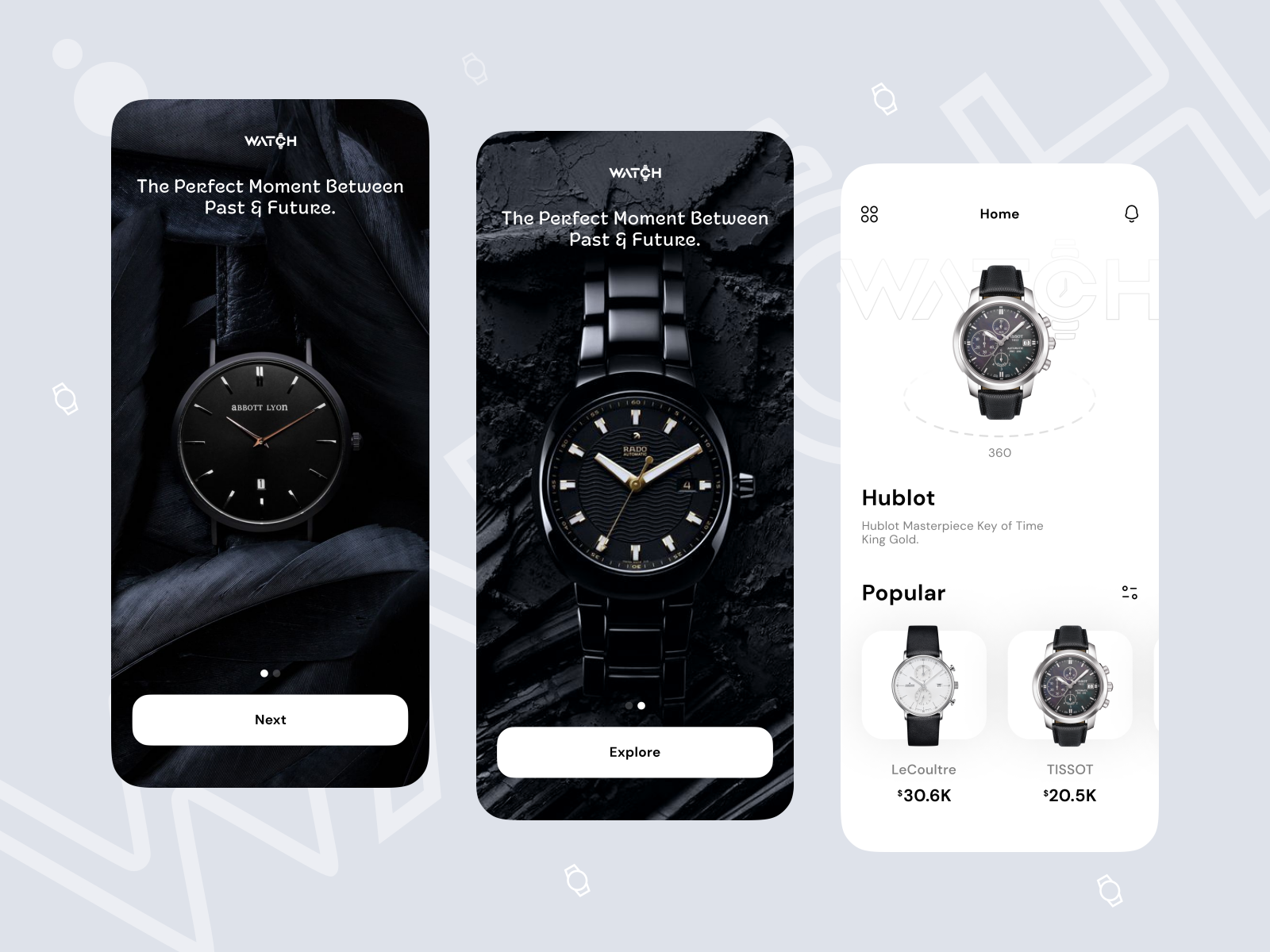 Watch App Design ⌚ by Jahid Hasan on Dribbble