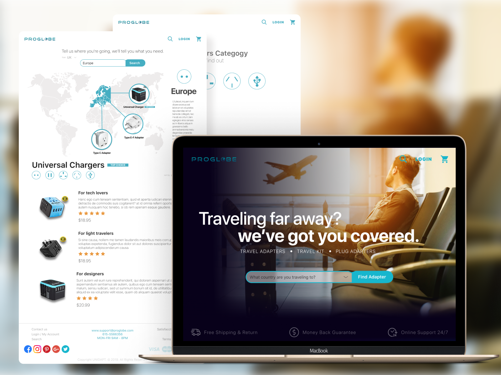 Travel_Adapters by __Rita on Dribbble