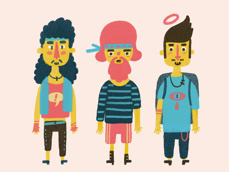 Character Designs I by Murat Kalkavan on Dribbble