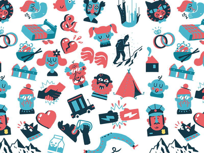 A Doodle Story III by Murat Kalkavan on Dribbble