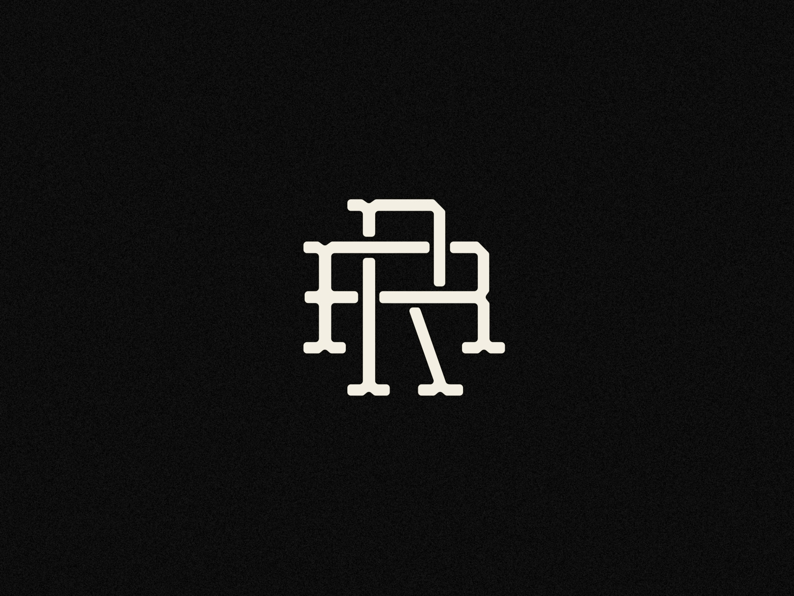 Red Rose Baseball Monogram by Chris Conley on Dribbble
