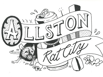Allston Rat City by Monique Aimee on Dribbble