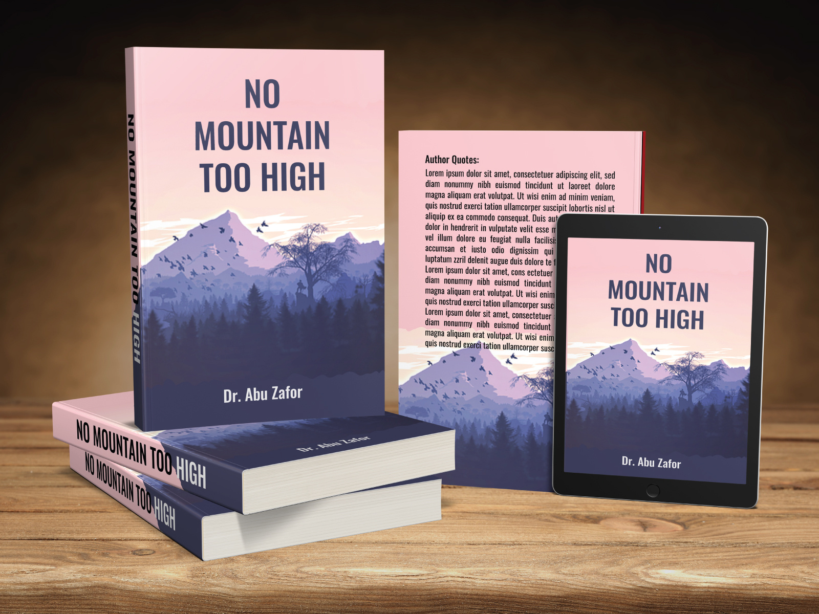 Book cover design by Evan Ahmed on Dribbble