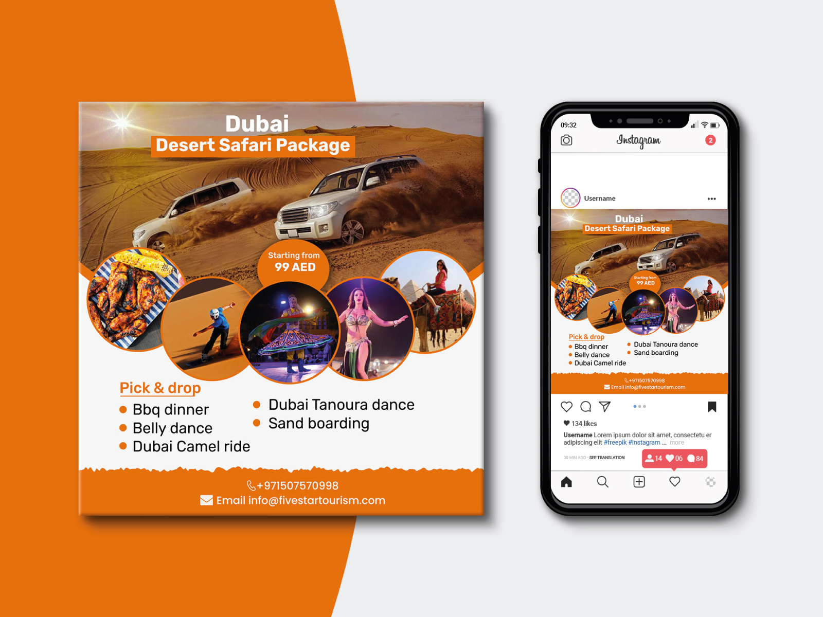 Social media ads by Evan Ahmed on Dribbble