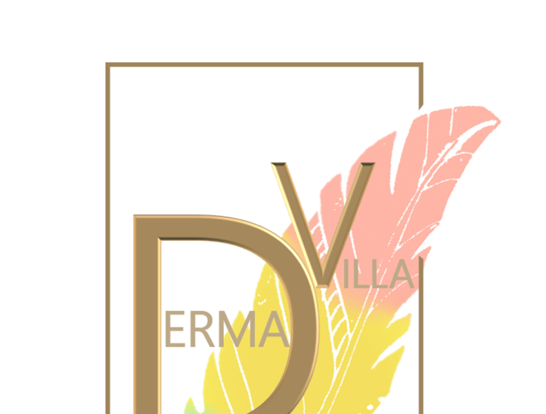 Dermavilla Skin Specialist & Dermatologist Logo by Mukesh Sahu on Dribbble