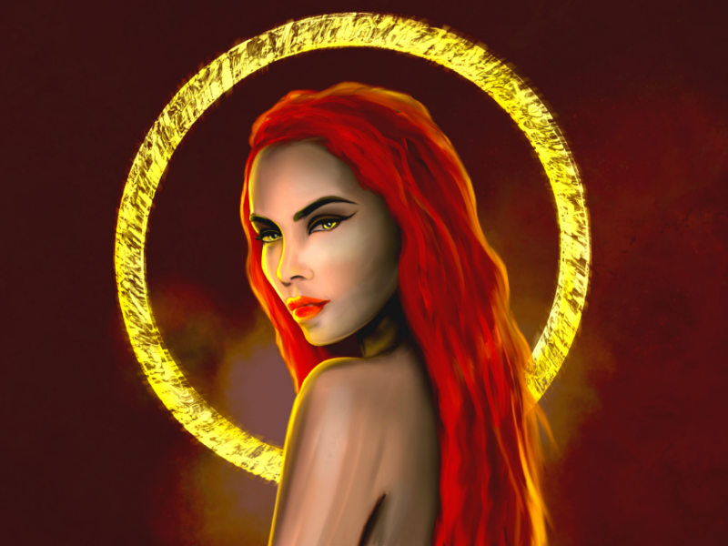 Digital sketch | Lilith | 26052020 by Josephine on Dribbble