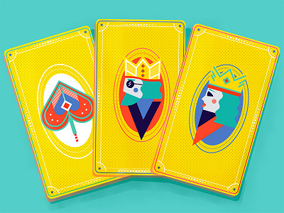Face cards by shawna x on Dribbble