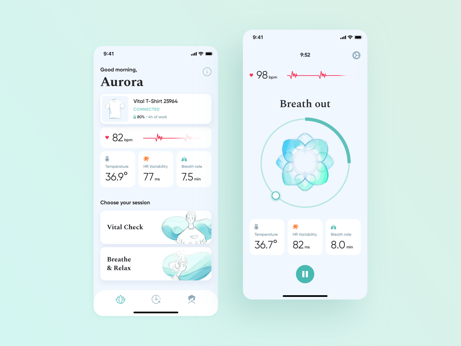 Health Monitoring App by GDE.design 🇺🇦 on Dribbble