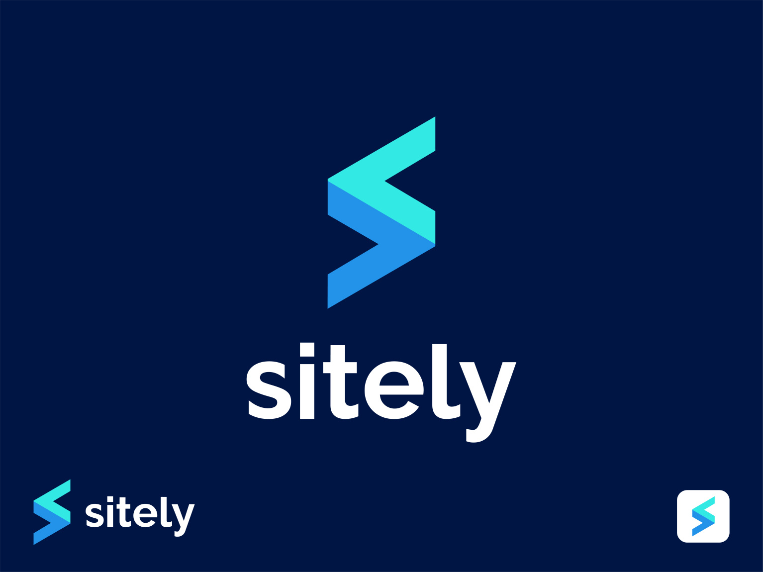 Sitelylogo by Aimx Design on Dribbble
