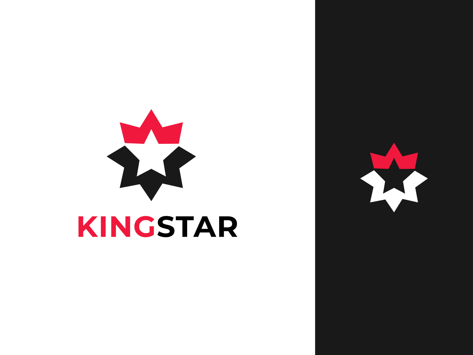 King Star Logo by Aimx Design on Dribbble