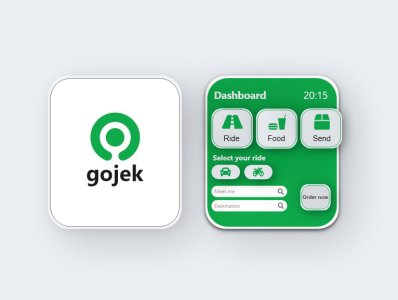 Concept gojek watch by Muhammad Fikri Amin on Dribbble