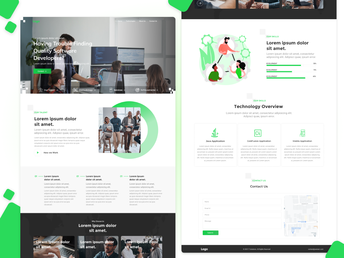 IT Solutions by Prasaanth on Dribbble