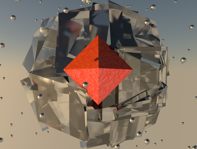 cinema 4d abstract render by Nastya Yurashchenko on Dribbble