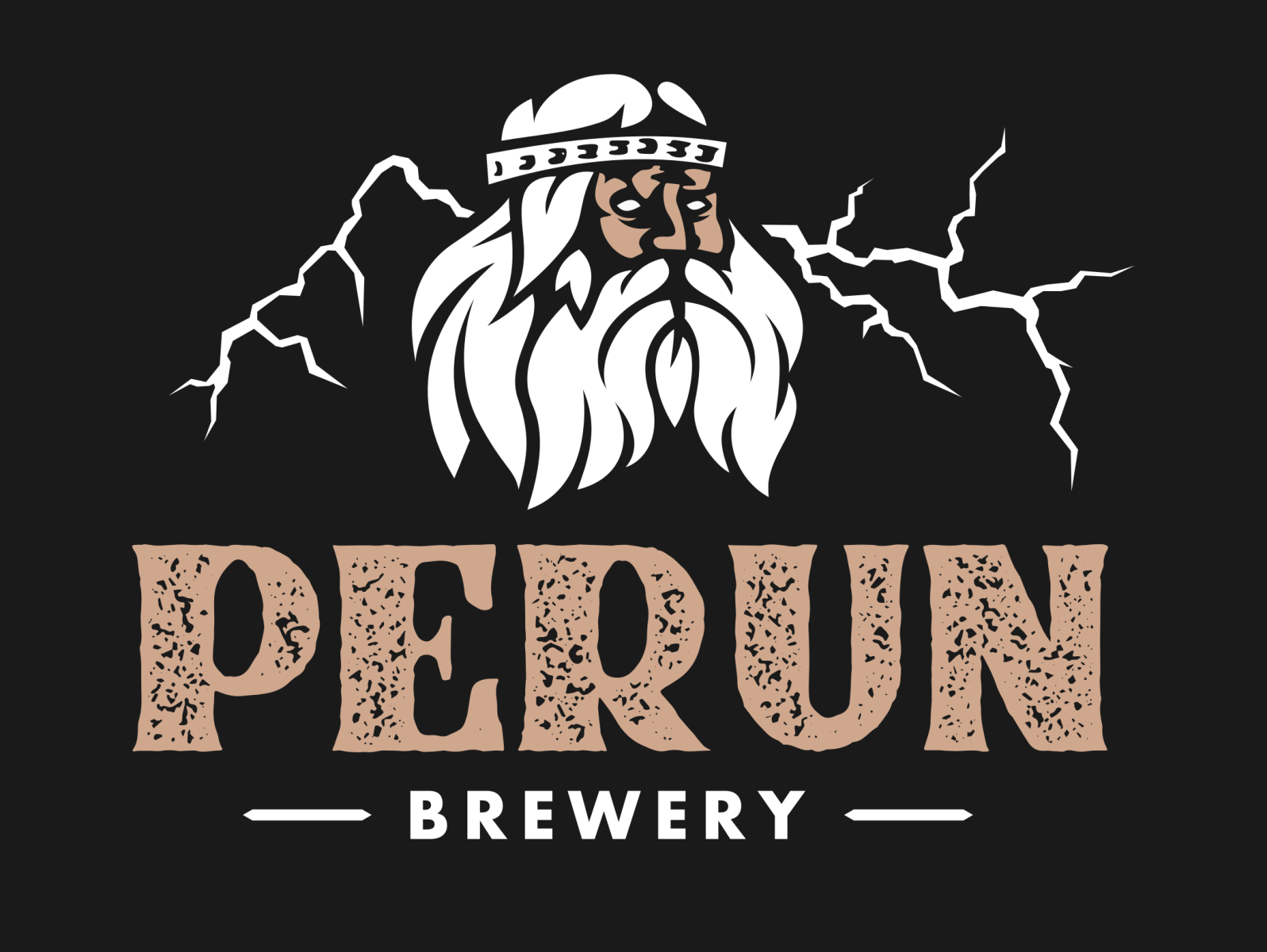 Perun Brewery Logo by Vladimir Topalovic on Dribbble