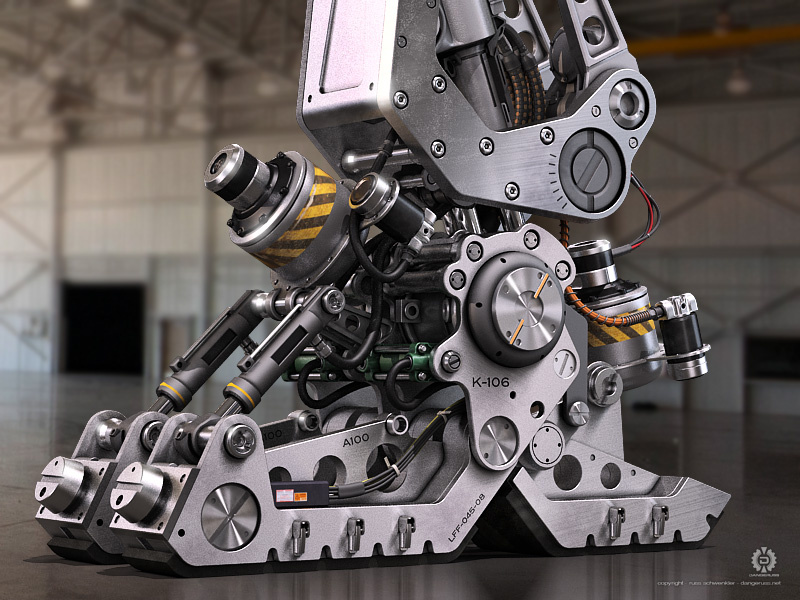 Foot by Russ Schwenkler on Dribbble