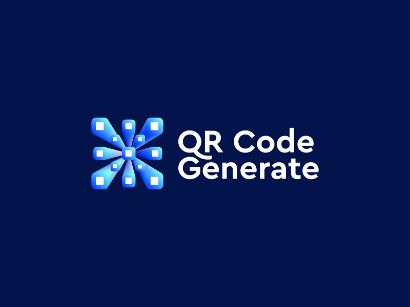 Qr Code Generate Logo Design By Artology On Dribbble 