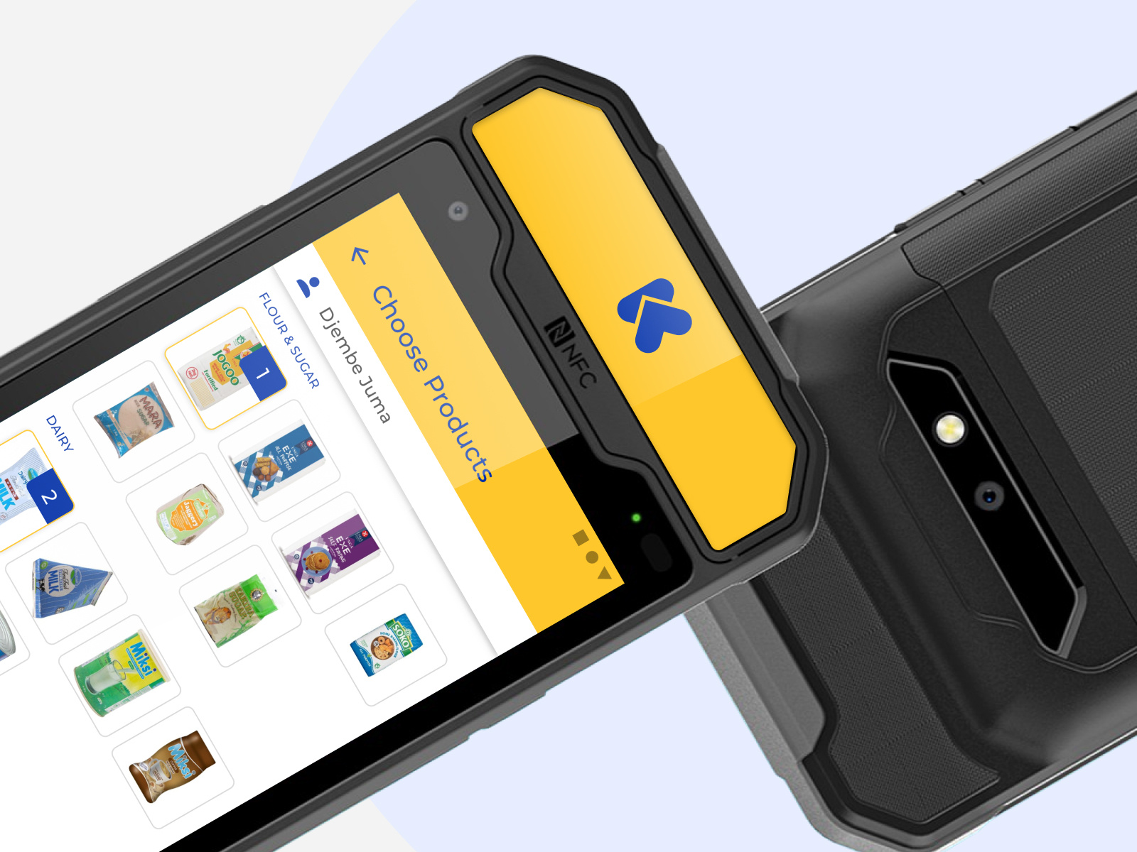 Handheld POS - Android by Manu Kamath on Dribbble