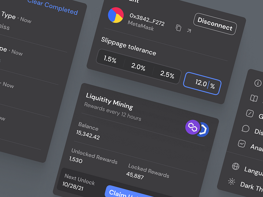 Browse thousands of Dark Mode images for design inspiration | Dribbble