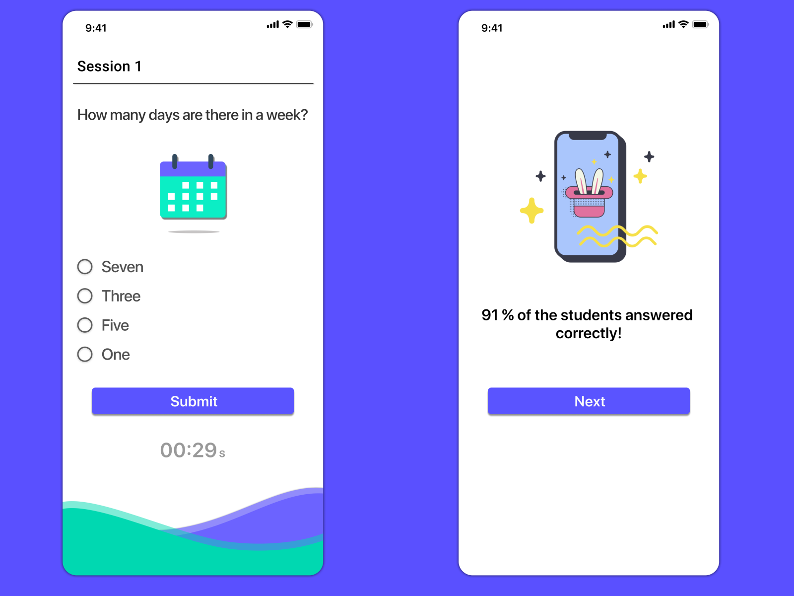 Quiz Screen by Darshan K on Dribbble