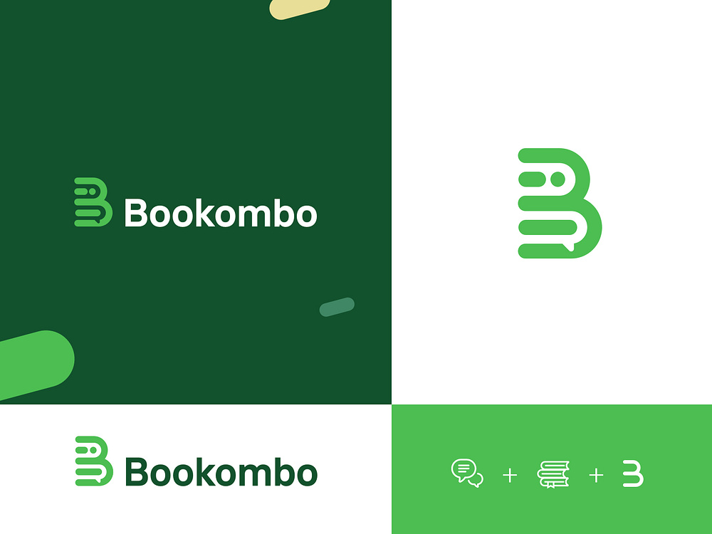 Bookombo Logo by Julien Sister on Dribbble