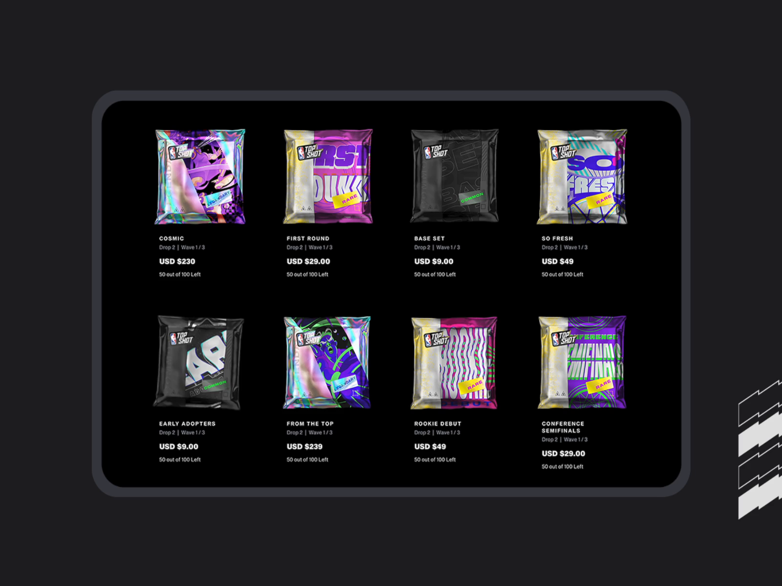 PACKS by Dapper Labs on Dribbble