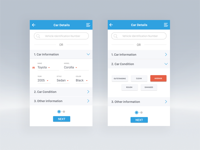 Loel - Car Loaning App by Hicham Moutahir on Dribbble