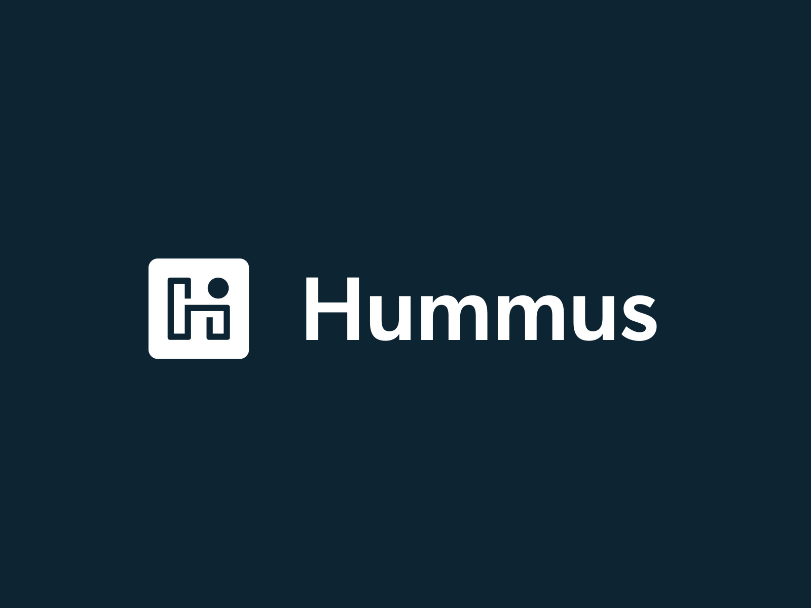 Hummus "H" Logo by Scott Bair on Dribbble