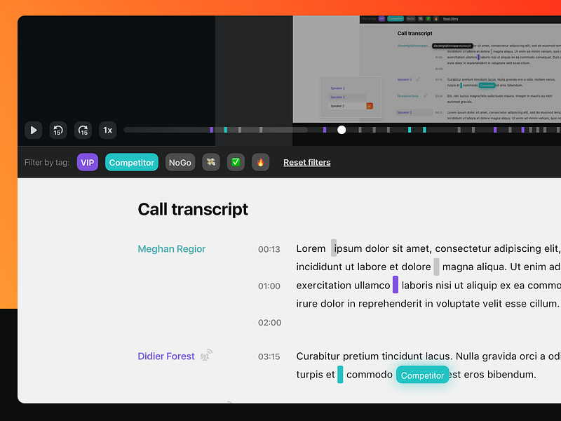 Tagging UI designs, themes, templates and downloadable graphic elements ...