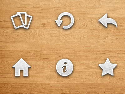 Toolbar icons by David Vignoni on Dribbble