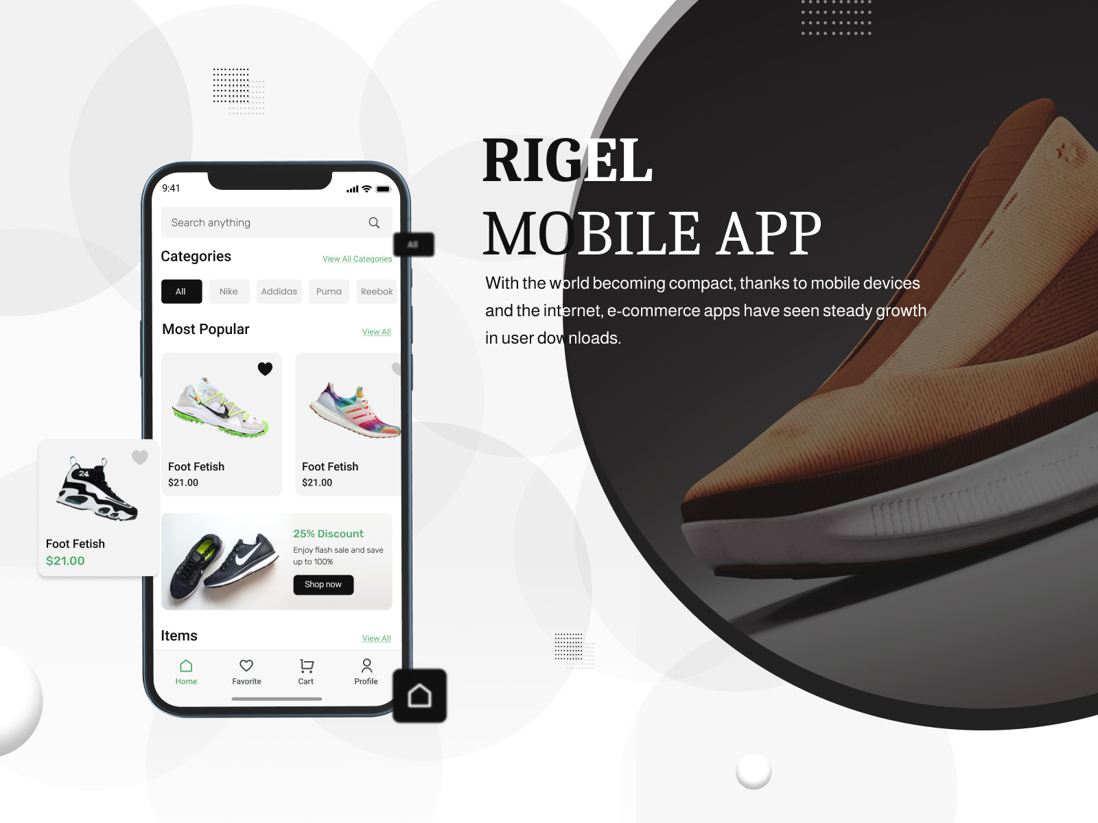 Rigel app by Rentech Digital on Dribbble