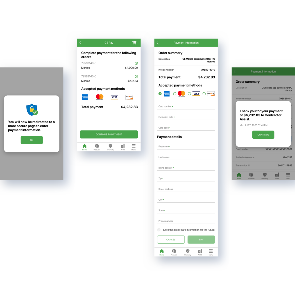 Mobile Pay feature user flow by Melanie Blazevic on Dribbble