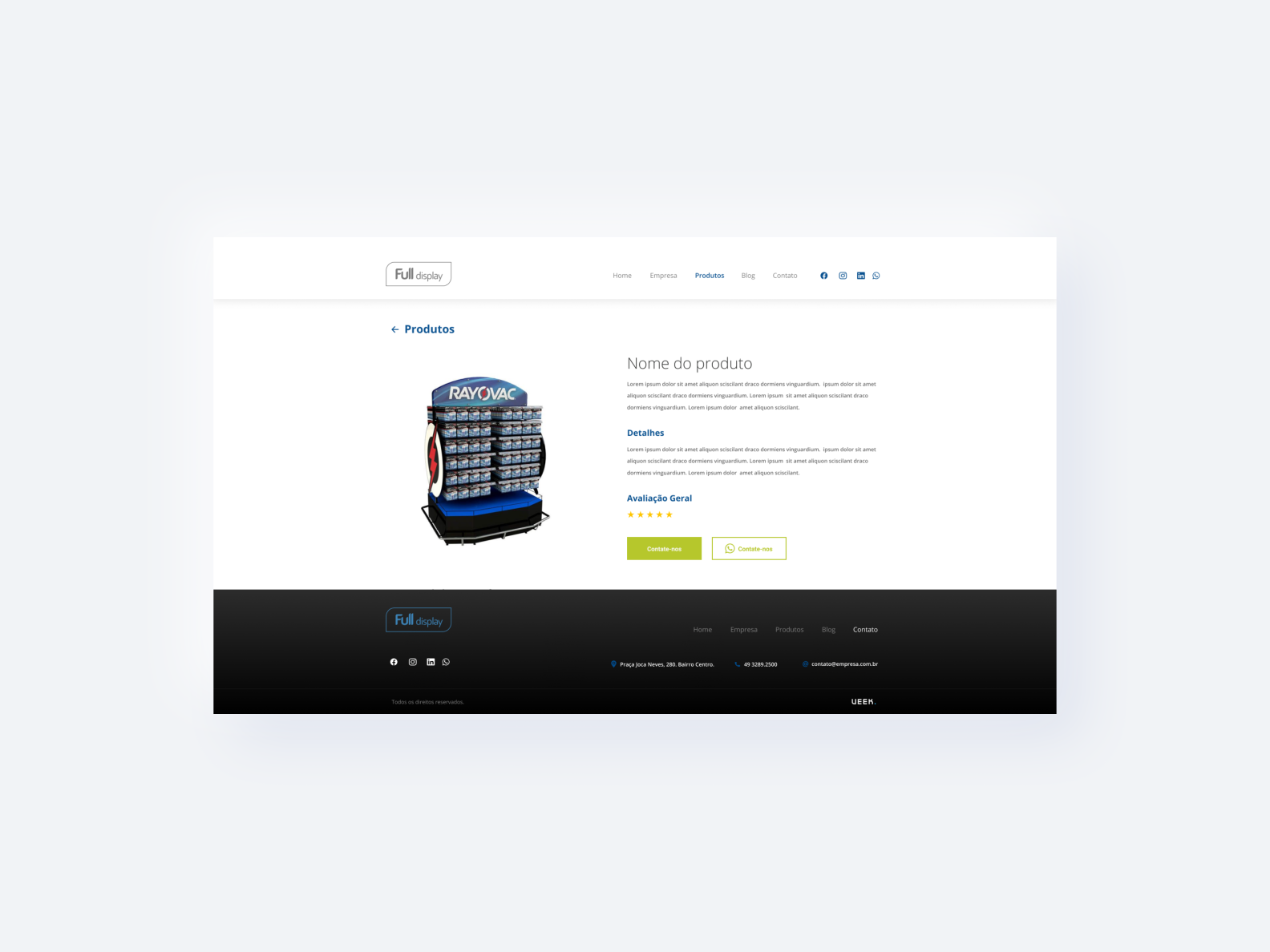 Product - Website UI by raphael on Dribbble